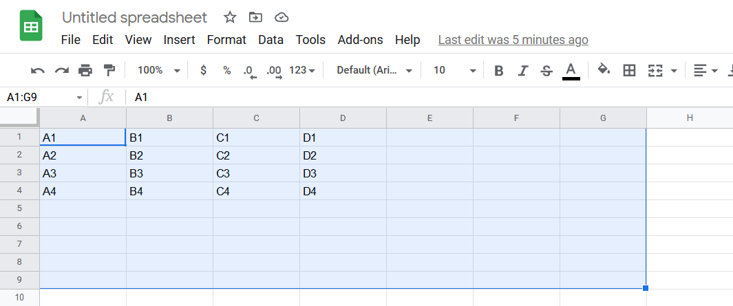 How to Convert Rows to Columns in Google Sheets