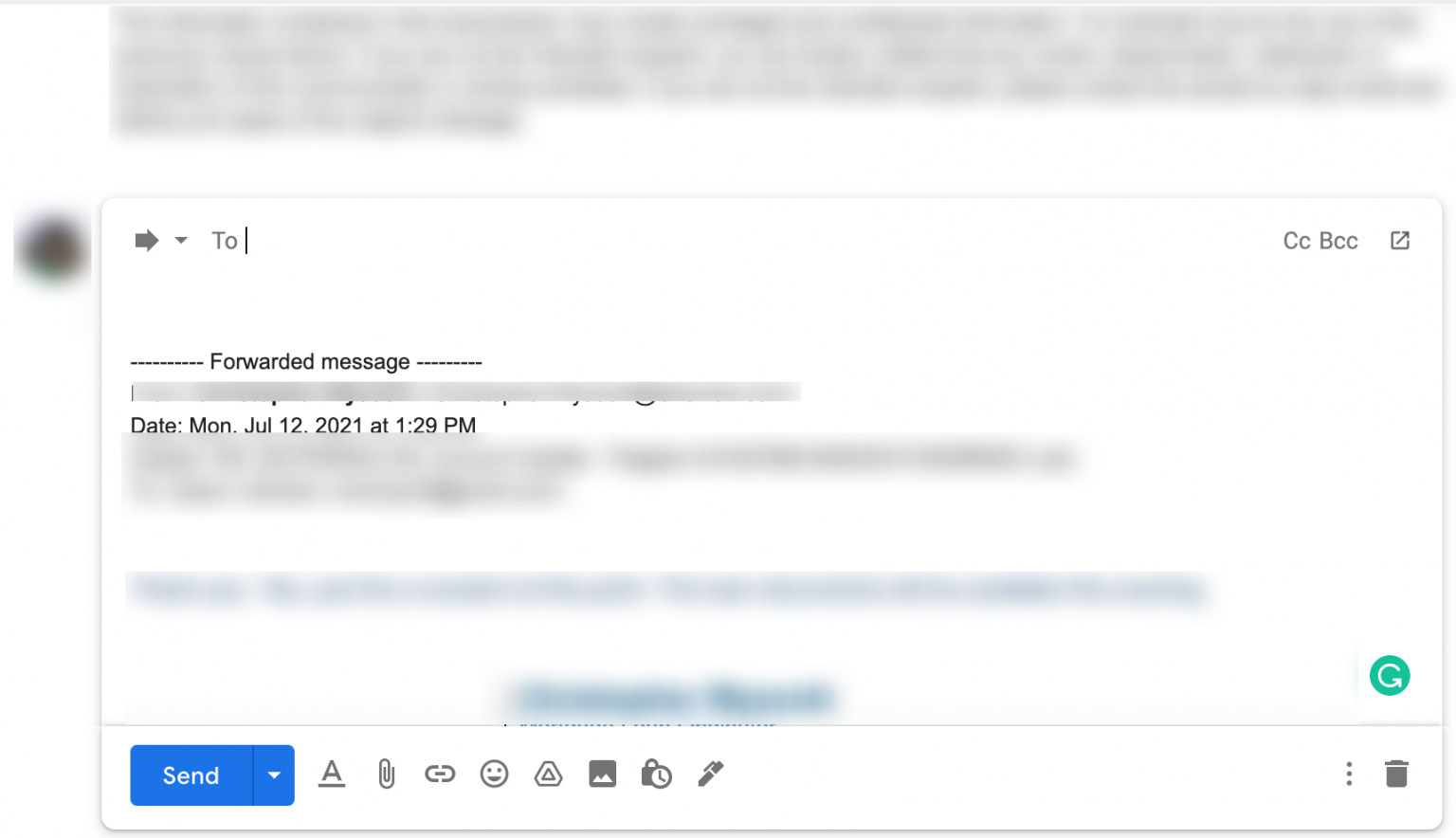 How To Forward Just One Part of an E-mail Chain in Gmail & Outlook