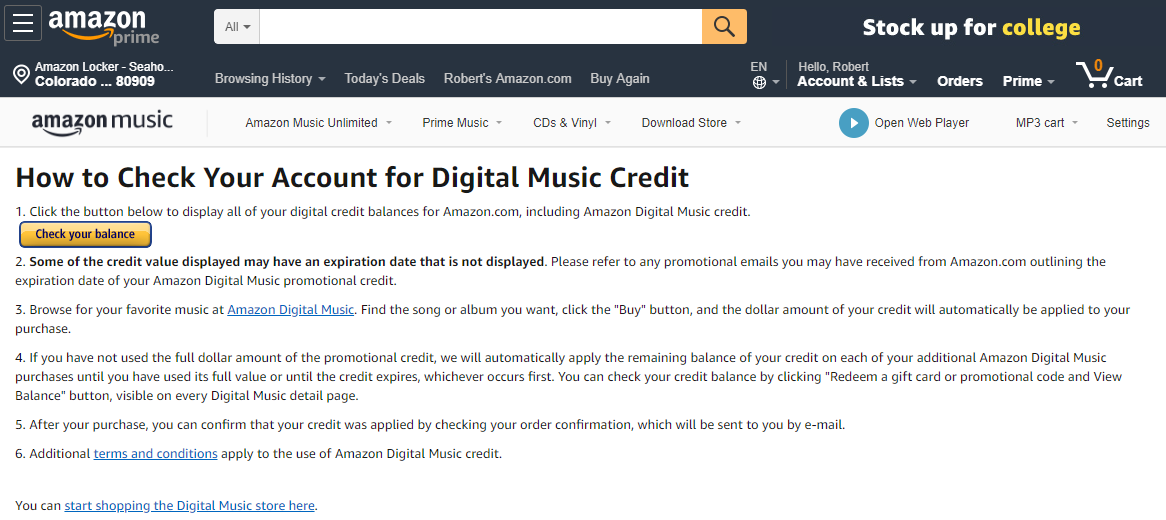 What is an Amazon Courtesy Credit?