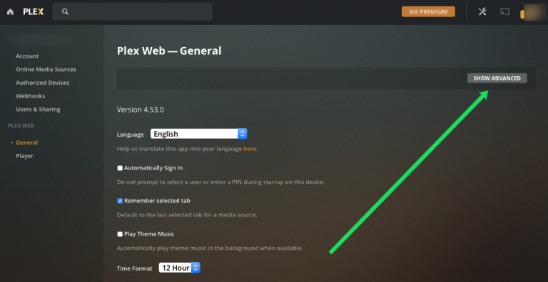 How to Turn On or Off Closed Captioning on Plex