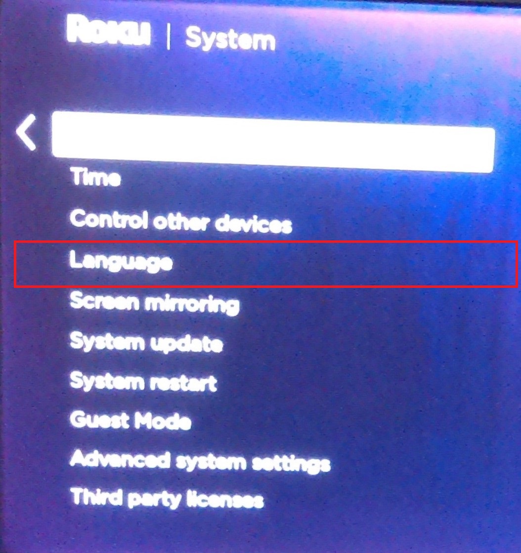 How to Change the Language on a Roku Device