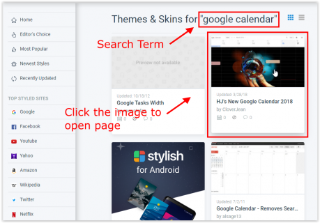 How to Add a Background Image to Google Calendar