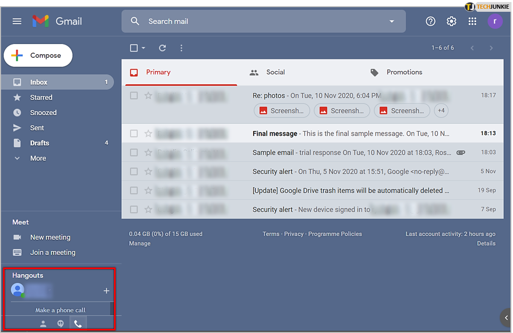 How to Hide Google Hangouts from the Gmail Sidebar