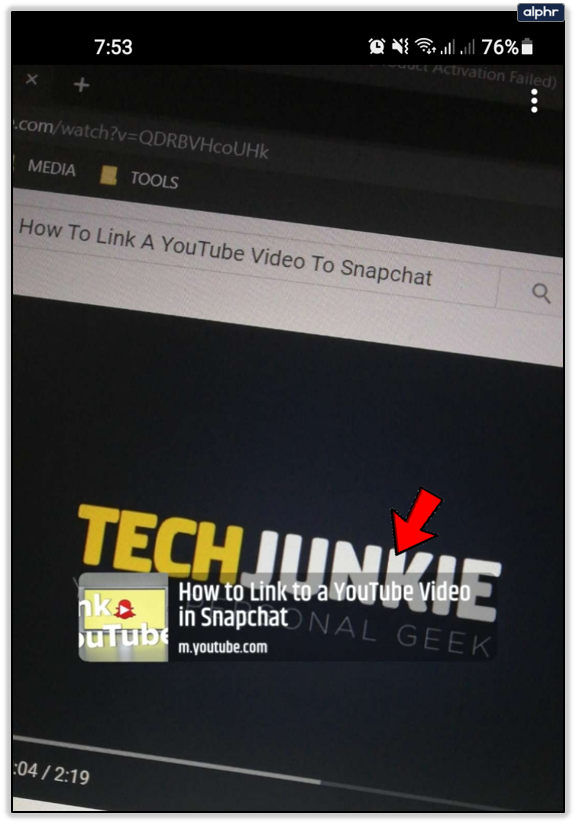 How to Link a YouTube Video to Snapchat