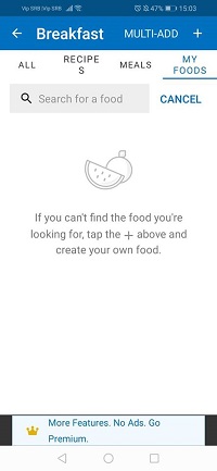 How to Add Food to MyFitnessPal