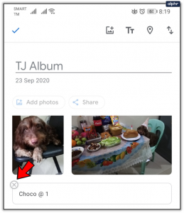How to Add Text in Google Photos