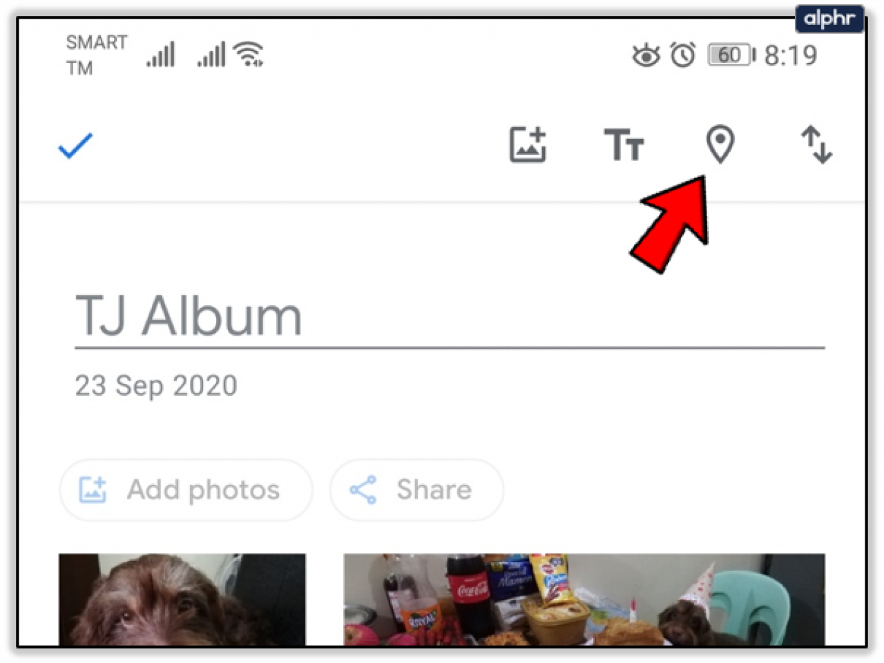 How to Add Text in Google Photos