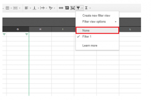 How to Delete All Empty Rows and Columns in Google Sheets