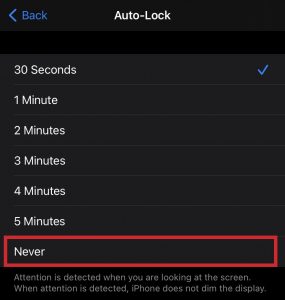 How to Stop the Screen from Locking on an iPhone