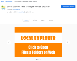 How to Browse and Open Folders and Files with Google Chrome