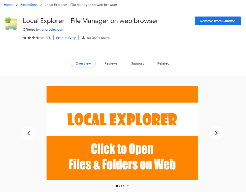 How to Browse and Open Folders and Files with Google Chrome