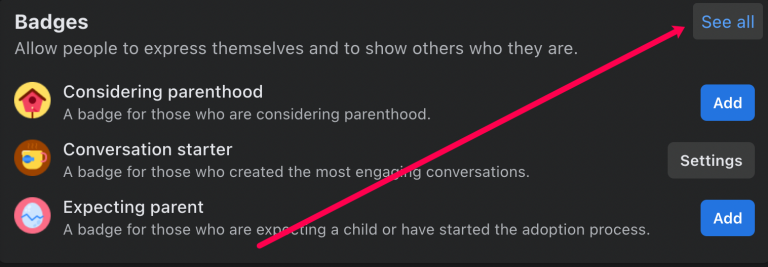 What Are All the Facebook Badges - A Full List