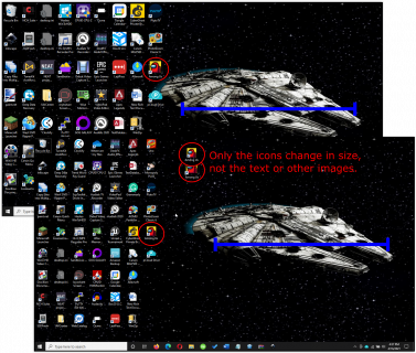How To Make Desktop Icons Smaller in Windows 10