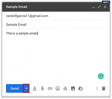 How to Schedule a Gmail to Send at a Later Date/Time