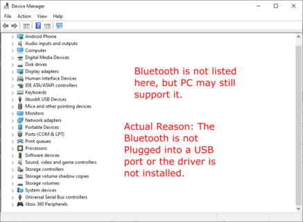 How to Turn On or Fix Bluetooth in Windows 10