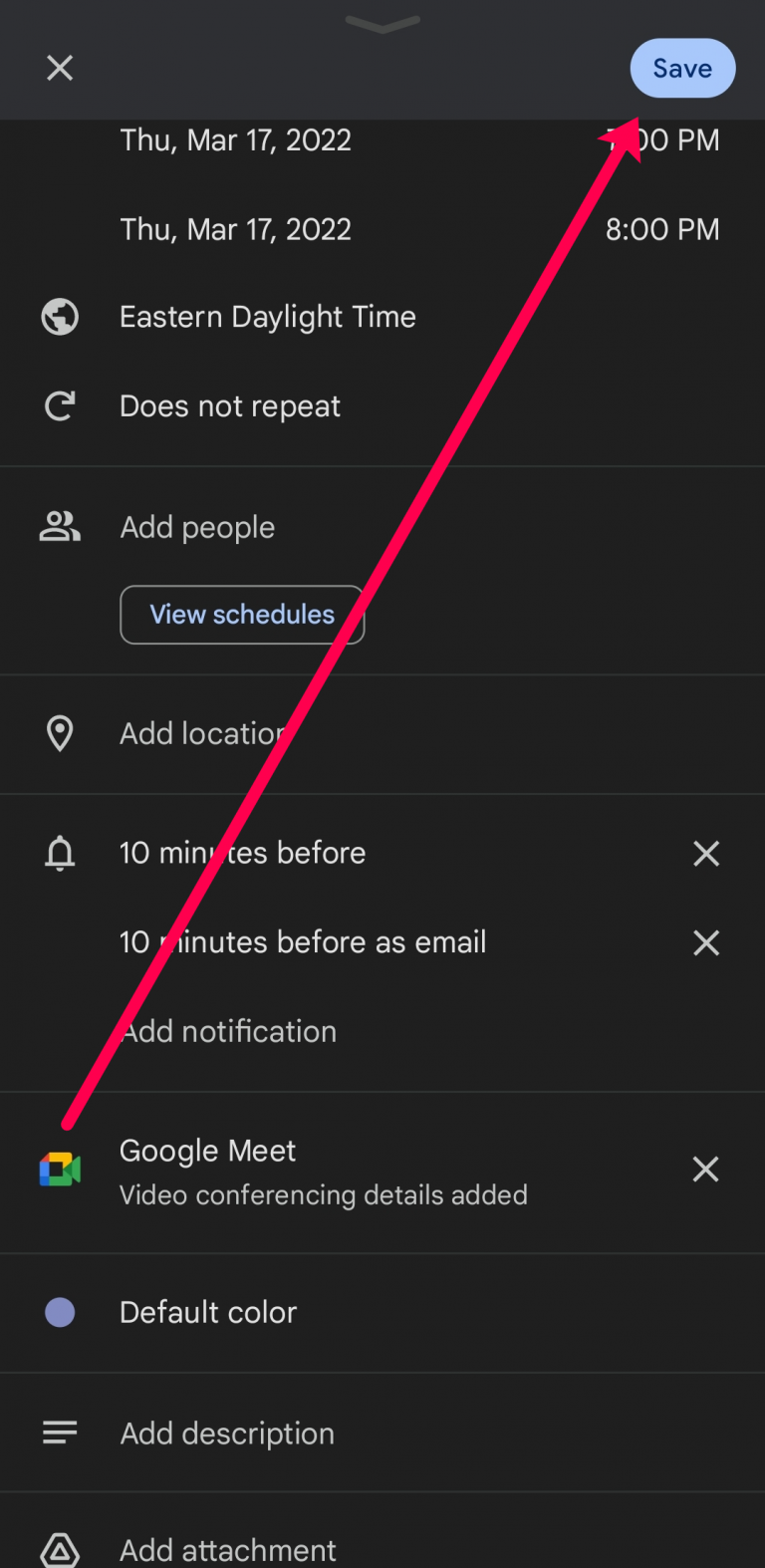 How to Schedule a Meeting in Google Meet