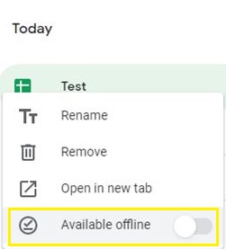 How to Add Google Sheets to Desktop