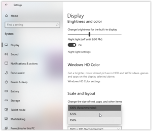 How to Configure Display Scaling in Windows 10