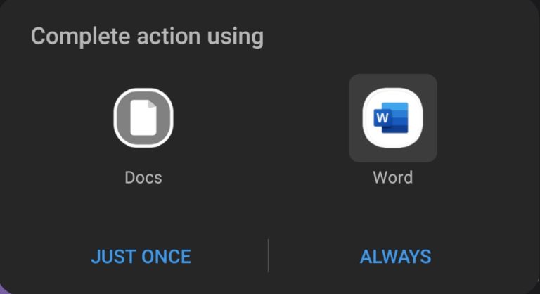 How to Open a Word Document on Android