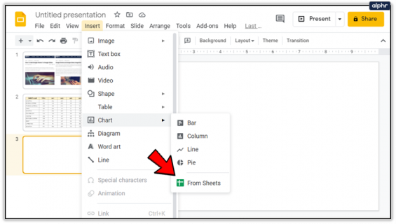 How to Add Google Sheets to Google Slides