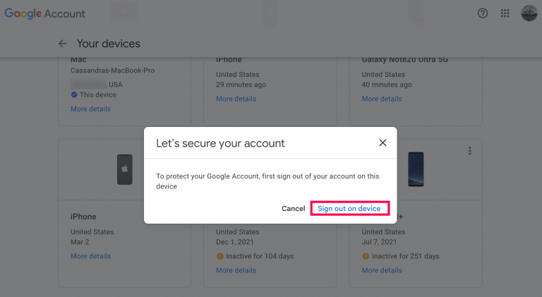 How to Check If Someone Else Is Using Your Gmail Account
