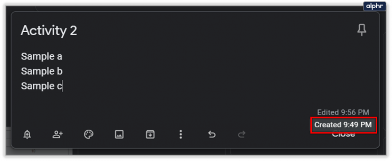 How to View Edit History on Google Keep