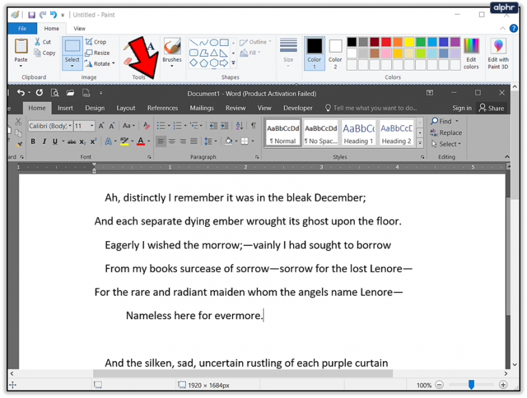 How to Convert a Word Document into a JPG or GIF Image