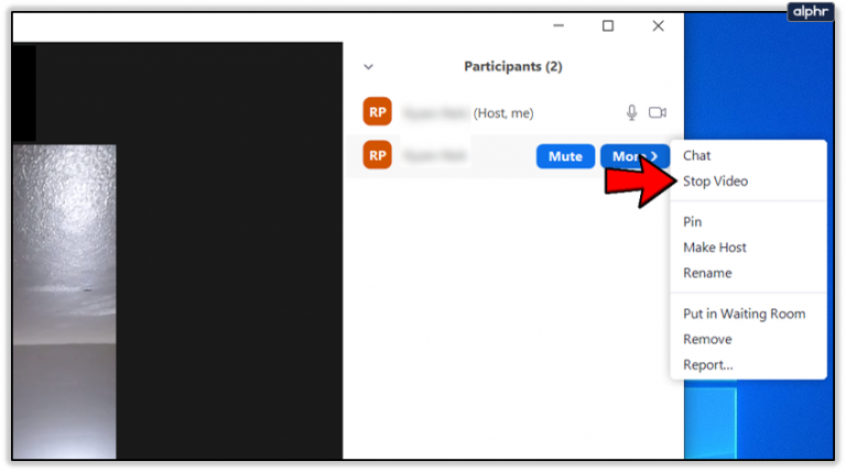 How to Turn Off Your Video Camera During a Zoom Call