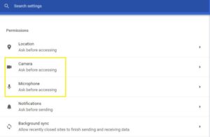How to Allow Chrome Access to Your Camera