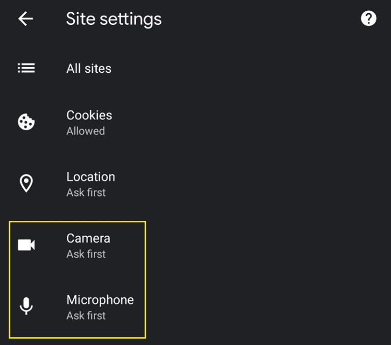 How to Allow Chrome Access to Your Camera