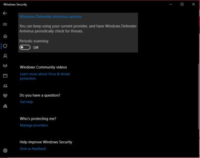 How to Disable Windows Defender