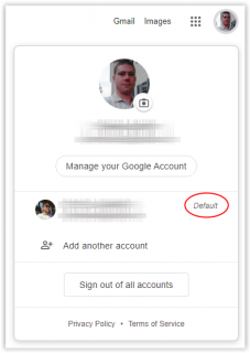 How to Change the Default Google Account