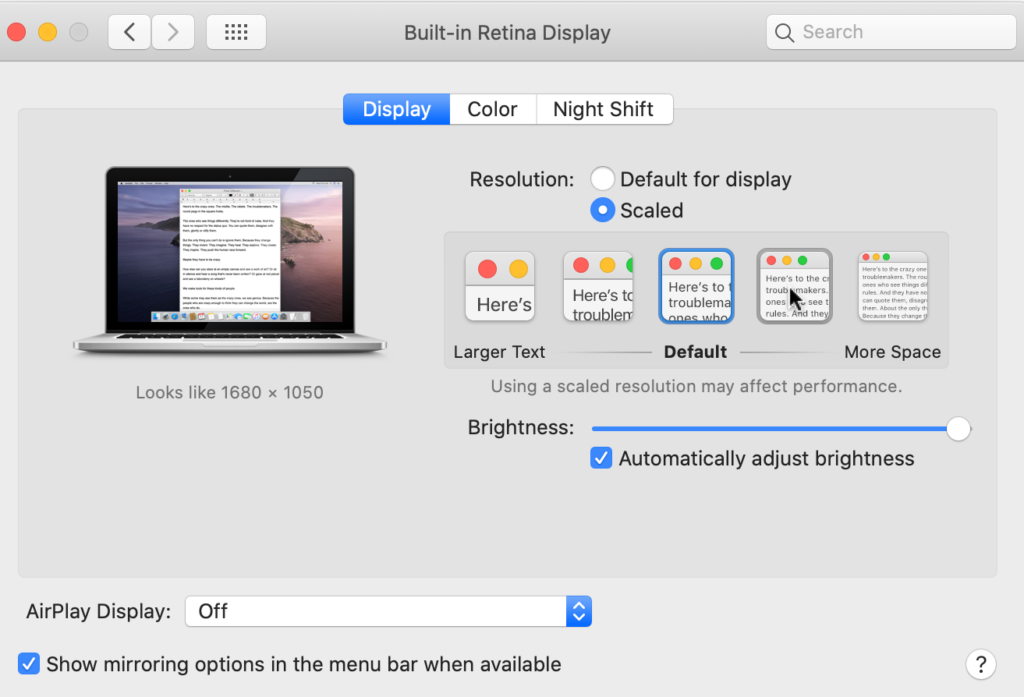 How to Set Custom Resolutions in Mac OS X