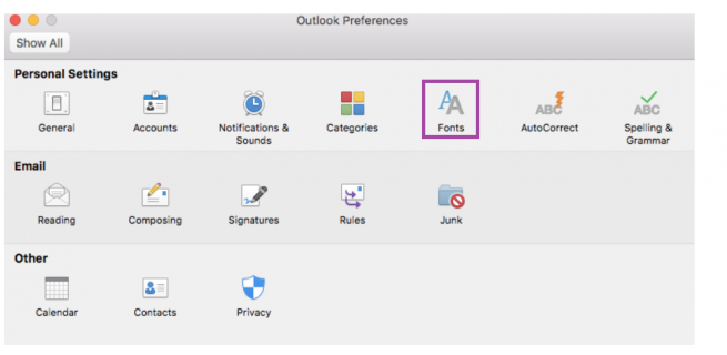 How to Change the Default Font in Outlook