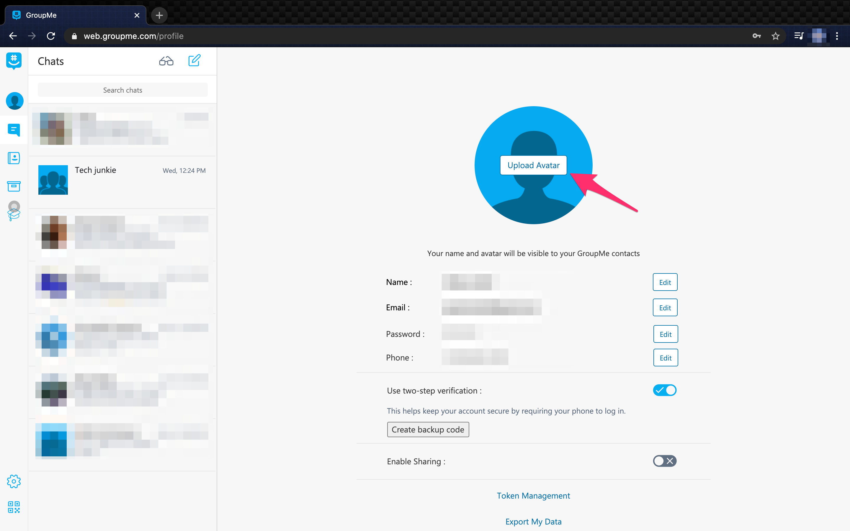 How to Change the Group Photo in GroupMe