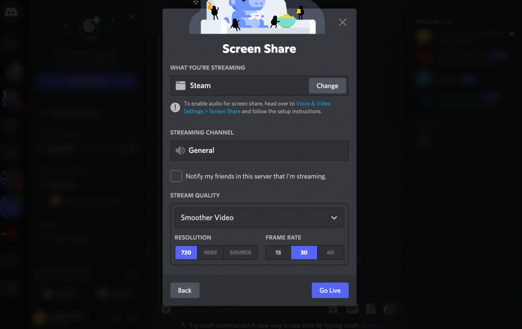 How to Go Live in Discord