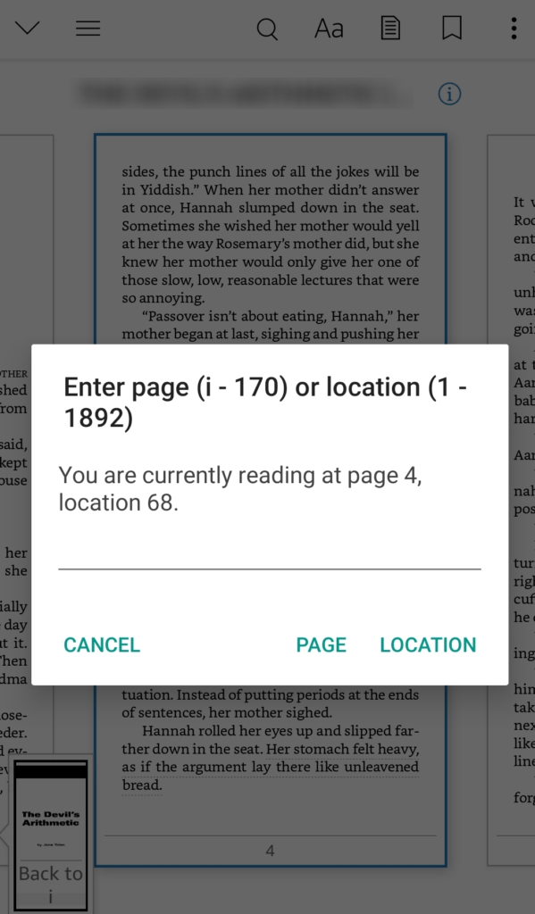 How to Find Real Page Numbers on the Kindle