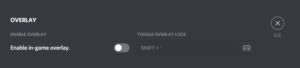 How to Disable Discord Overlay