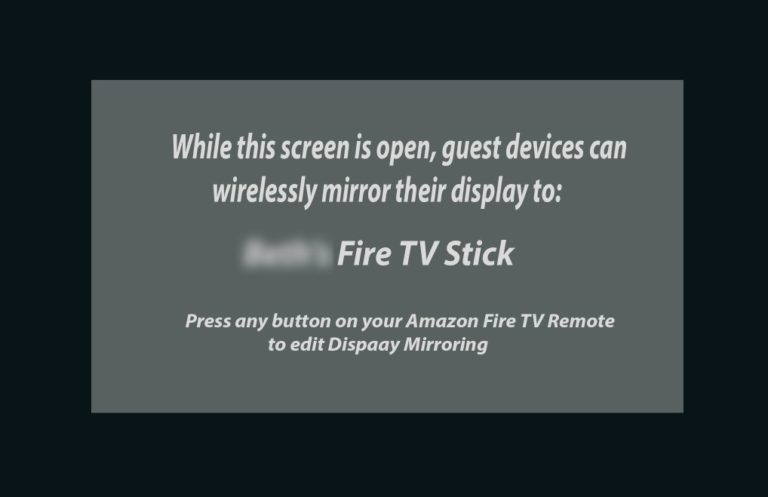 How to Mirror a Phone, Mac, or PC to a Fire TV Stick