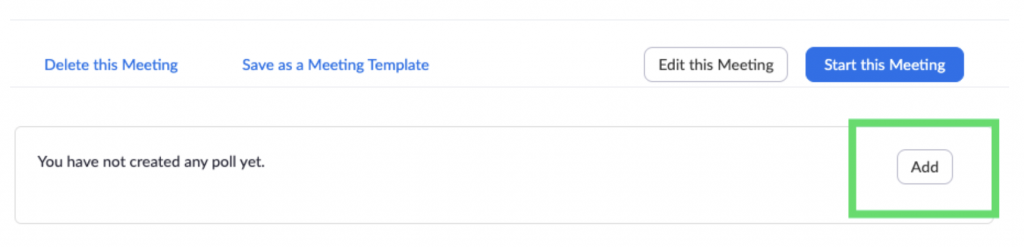 How to Create a Poll in Zoom