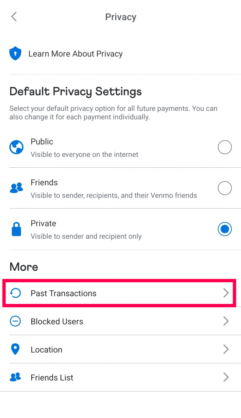 How to Delete Venmo Transaction History