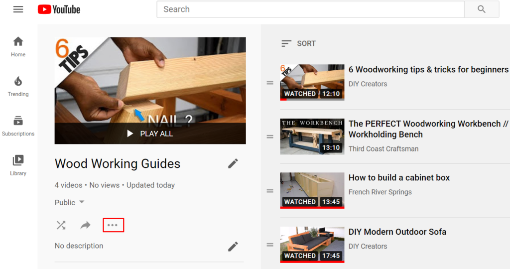How to Make a YouTube Playlist