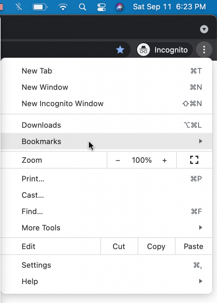 How to Export Bookmarks from Chrome