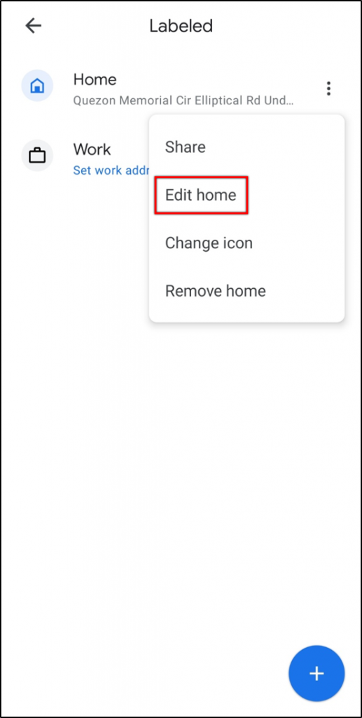 How to Change your Home Address on Google Maps