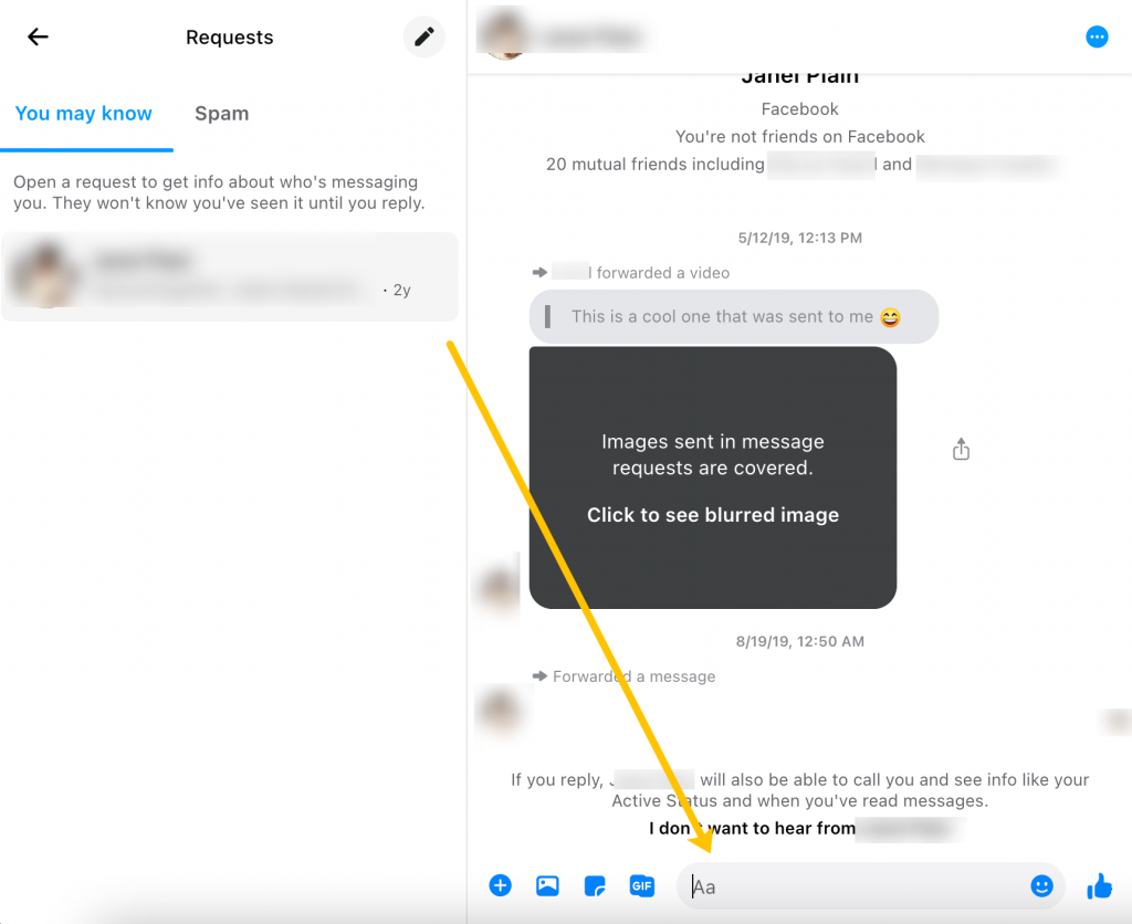 How to View Message Requests on Facebook Messenger
