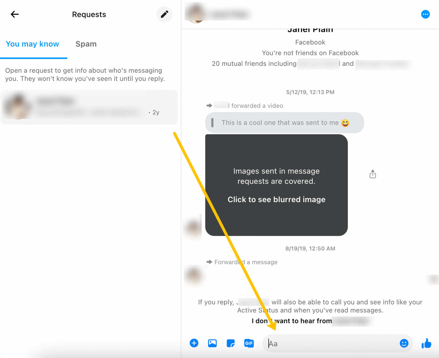 How to View Message Requests on Facebook Messenger
