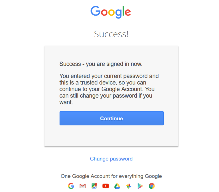 How to Reset Your Gmail Password