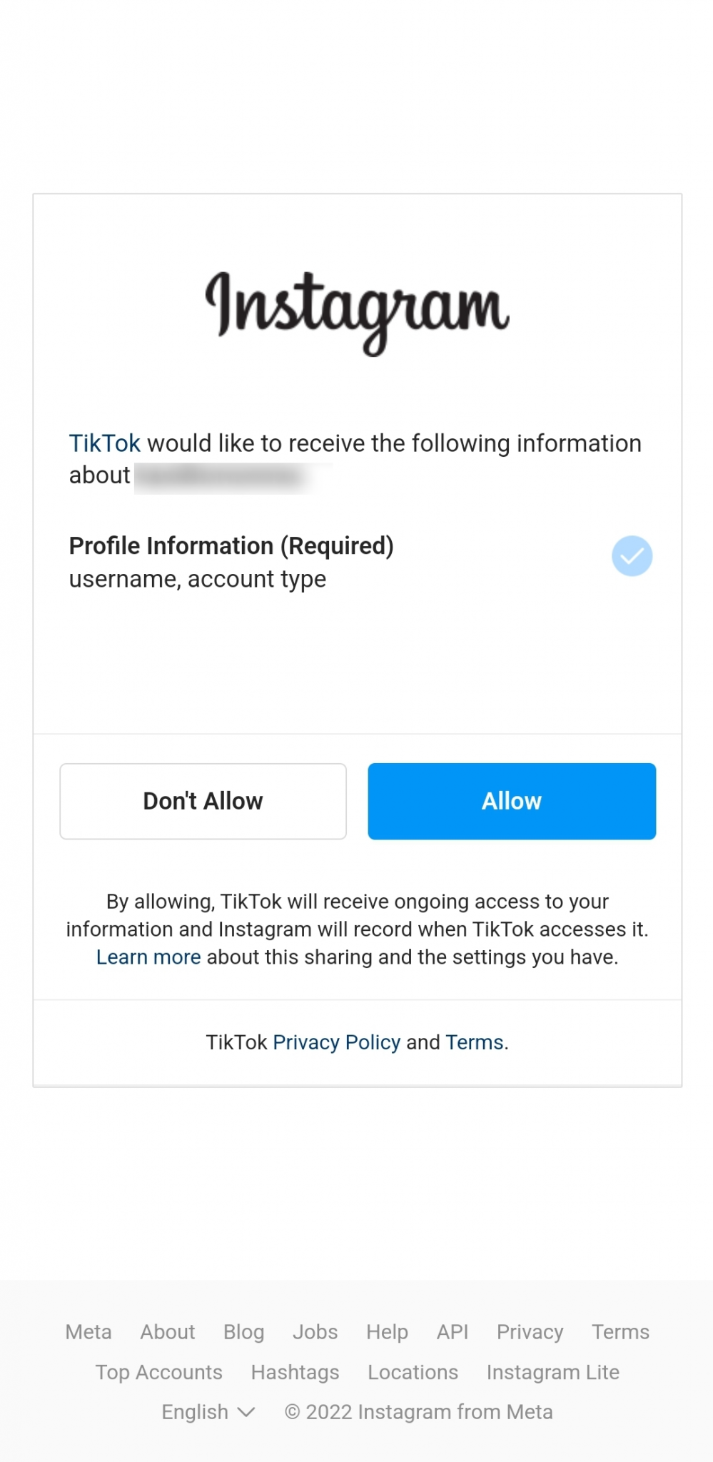 How To Add Your Instagram To Tiktok