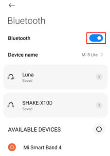 How to Turn On Bluetooth