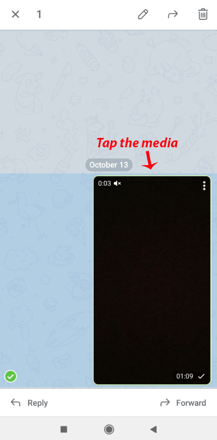 How to Delete Media in Telegram